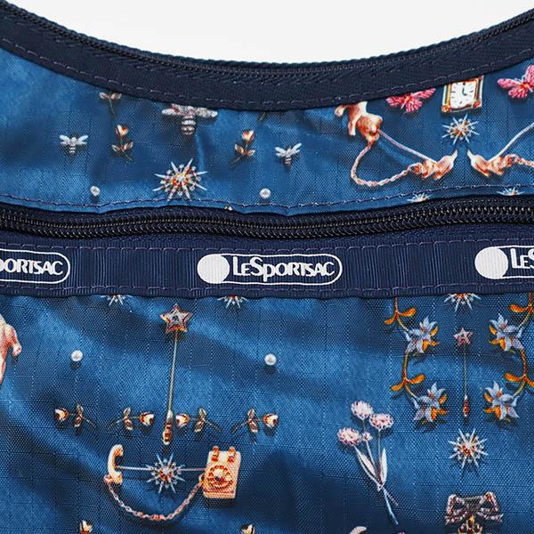 LeSportsac レスポートサック ショルダーバッグ CLASSIC HOBO クラシックホーボー カルーセル柄 ブルー 7520 ...