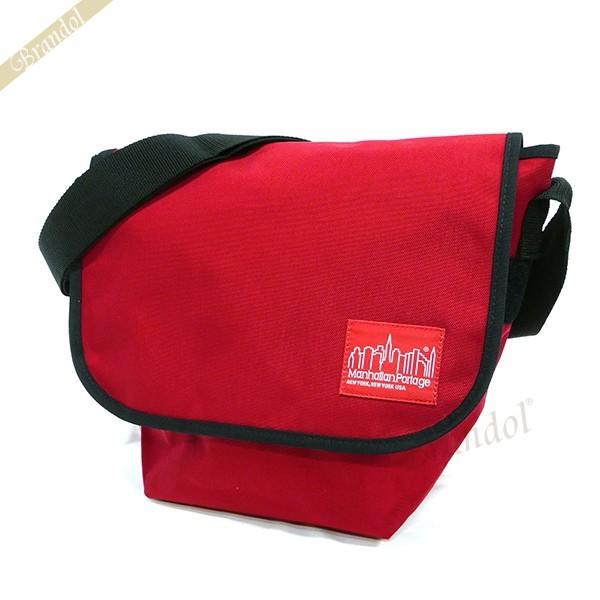 マンハッタンポーテージ ショルダーバッグ Manhattan Portage Casual Messenger M レッド 1605 RED ...