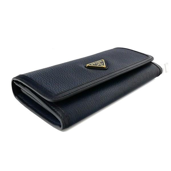 PRADA プラダ 長財布 レディース 三角ロゴ レザー パスケース付 ネイビー 1MH132 2B16 F0216【P5倍_7/6迄】 : Brandol - 通販 - Yahoo!ショッピング
