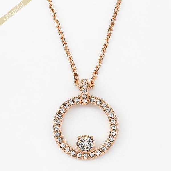 SWAROVSKI スワロフスキー ネックレス Swarovski Creativity Circle ペンダント ローズゴールド ...