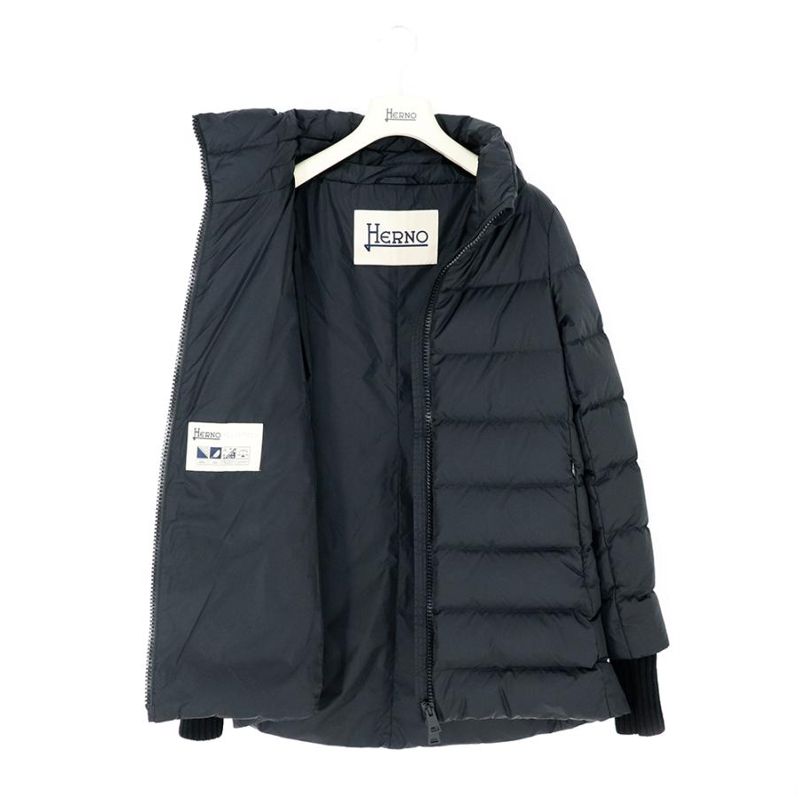 ヘルノ HERNO ダウンジャケット ダウンコート シャモニー Aシェイプ PI0660D 12004 9389 NERO ブラック ネロ アウター : herno-0006 : ブランド ...