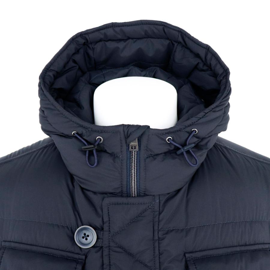 ヘルノ ダウンジャケット HERNO L'ESKIMO レスキモー PI004ULE 19288 ネイビー ブラック グレー アウター ナイロン 軽量 防寒着 : herno-0008 ...