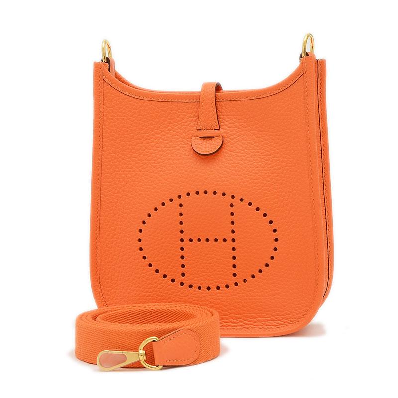 HERMES エルメス エブリンTPM トリヨン オレンジミニアンゴールド金具 W刻印 : THIERRY - 通販 - Yahoo!ショッピング