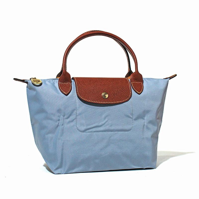 LONGCHAMP ロンシャン LONG CHAMP トップハンドルバッグ S ル・プリアージュ ハンドバッグ スモールサイズ スチール ...