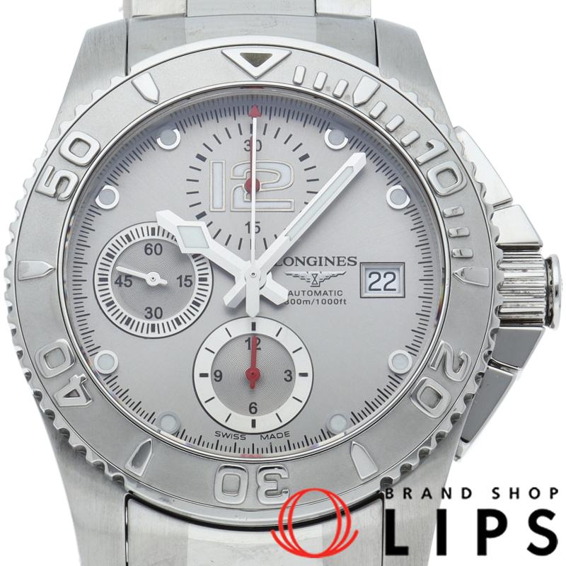 LONGINES ロンジン ハイドロ コンクエスト クロノグラフ ウォッチ 41mm L3.673.4/L3.673.4.76.6 箱 保証書 S : ブランドショップ・リップス - 通販 ...