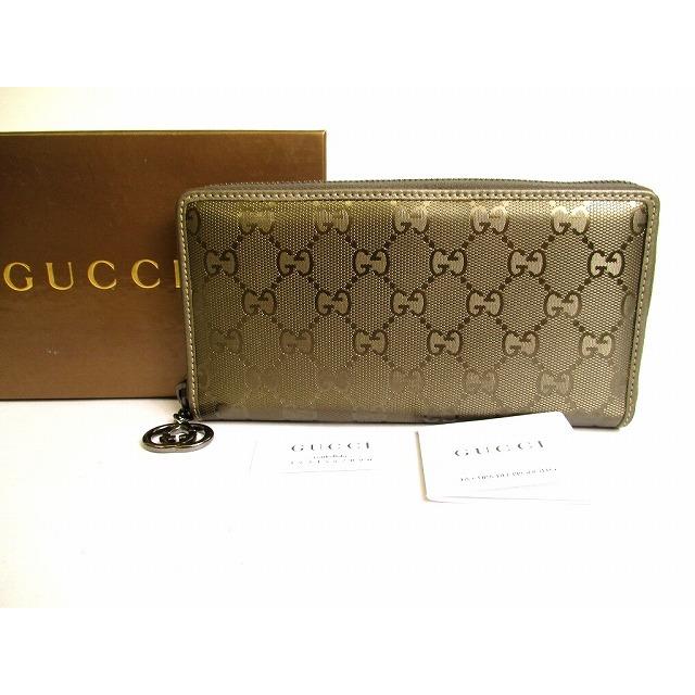 グッチ GUCCI GG インプリメ コーティングキャンバス レザー ラウンドファスナ― 長財布 メンズ レディース 【未使用保管品】 : 9936 : 東京のブランドショップ - 通販 ...