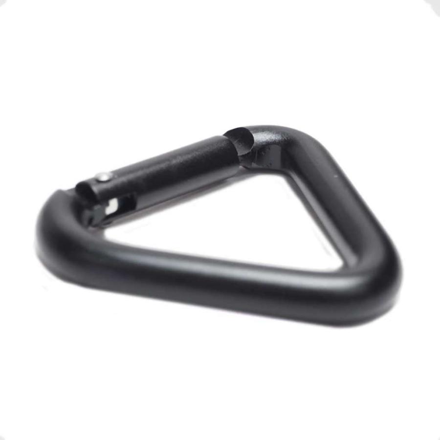 通常便なら送料無料 三角カラビナ トライアングルカラビナ フック金具 Triangle carabiner 4個セット キーホルダー ...