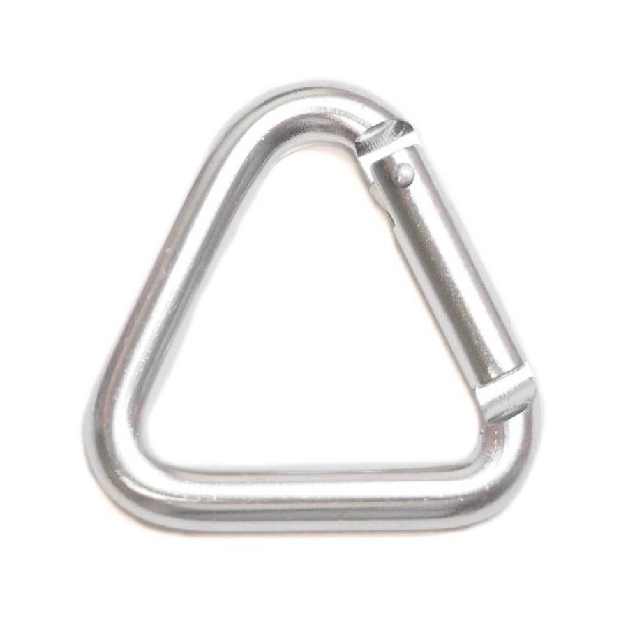 【人気商品！】 三角カラビナ トライアングルカラビナ フック金具 Triangle carabiner 4個セット キーホルダー アクセサリー ...