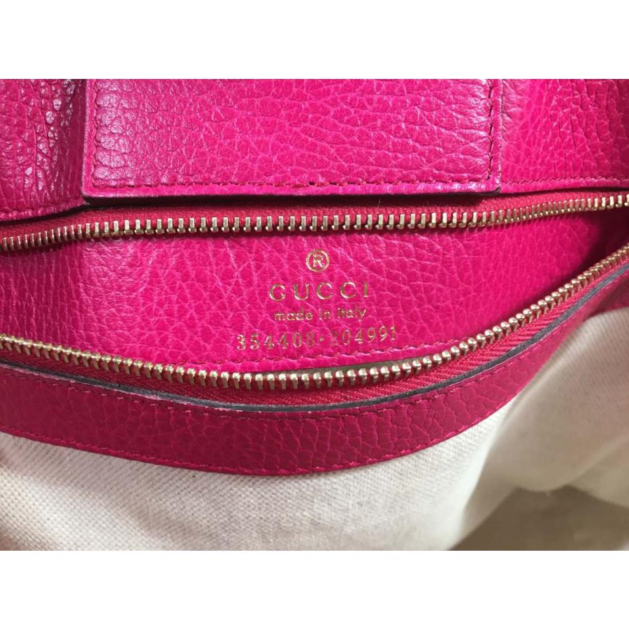 GUCCI グッチ トートバッグ スウィング レザー ピンク GUCCI グッチ トートバッグ スウィング レザー ピンク