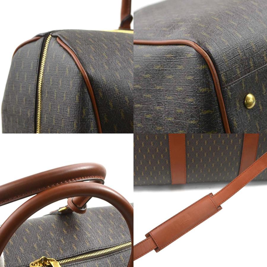 サンローラン SAINT LAURENT ボストンバッグ PVCコーティング