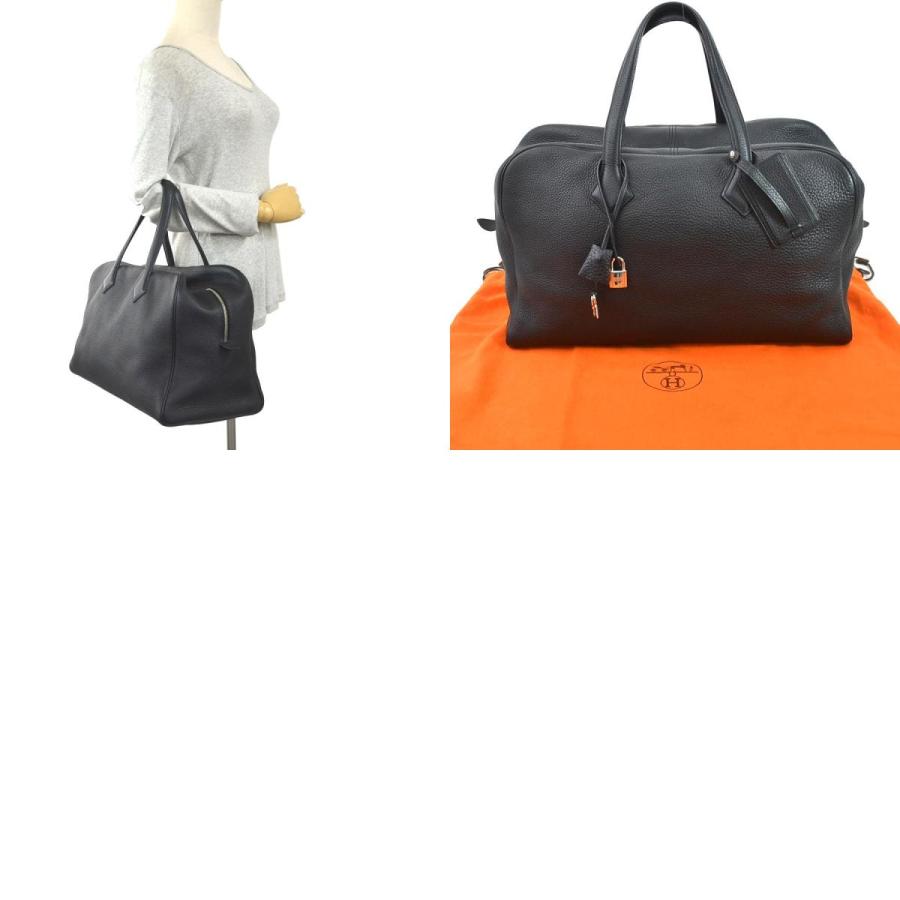 HERMES エルメス ボストンバッグ ヴィクトリア43 トリヨンクレマンス ブラック : ブランドバリュー - 通販 - Yahoo!ショッピング