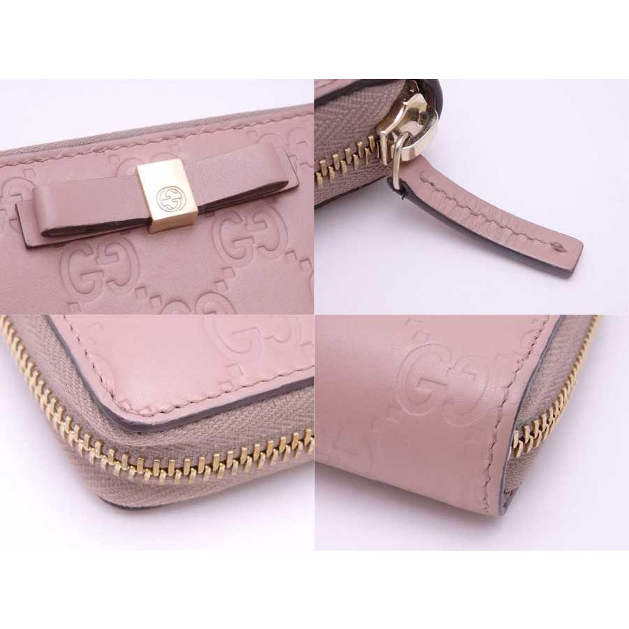 GUCCI グッチ ラウンドファスナー長財布 グッチシマ レザー GUCCI グッチ ラウンドファスナー長財布 グッチシマ レザー