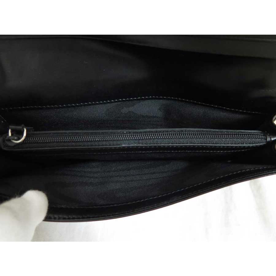 プラダ PRADA 二つ折り長財布 リボン ナイロン/レザー ブラック :e53716f:ブランドバリュー - 通販 - Yahoo!ショッピング