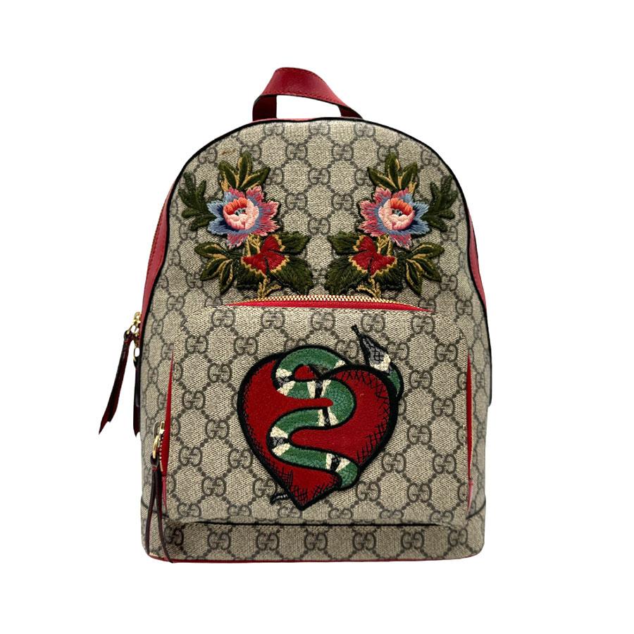 GUCCI グッチ リュック GGスプリーム PVC ブラウン/マルチカラー : ブランドバリュー - 通販 - Yahoo!ショッピング