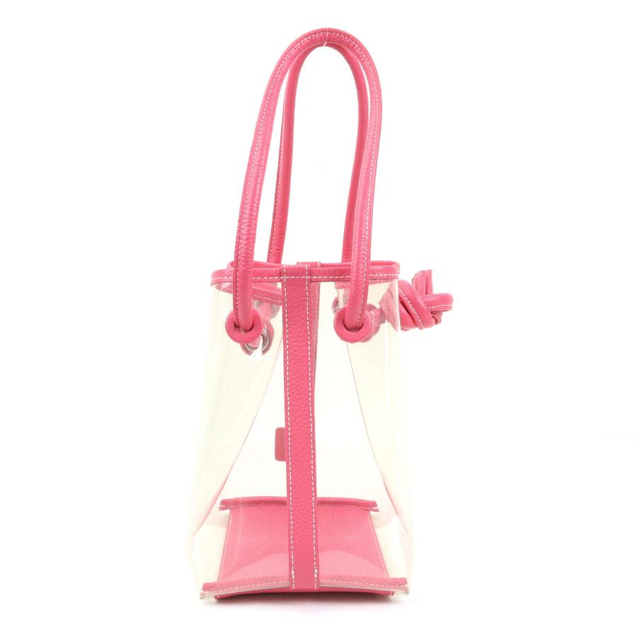 VASIC ヴァジック ハンドバッグ ボンド ミニ PVC/レザー クリア×ピンク : ブランドバリュー - 通販 - Yahoo!ショッピング