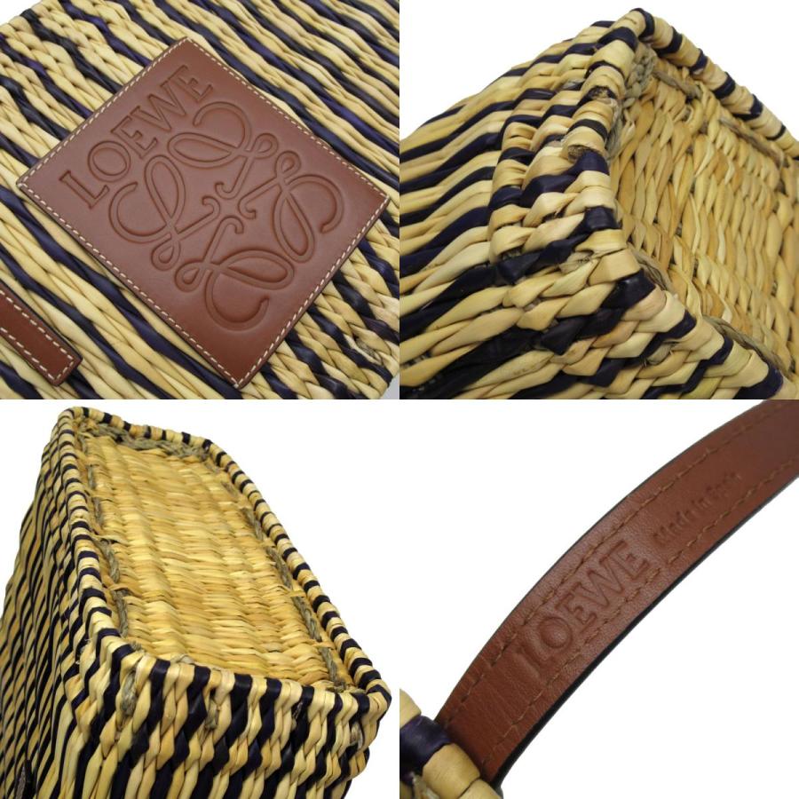 LOEWE ロエベ ショルダーバッグ カゴバッグ アナグラム ラフィア LOEWE ロエベ ショルダーバッグ カゴバッグ アナグラム ラフィア