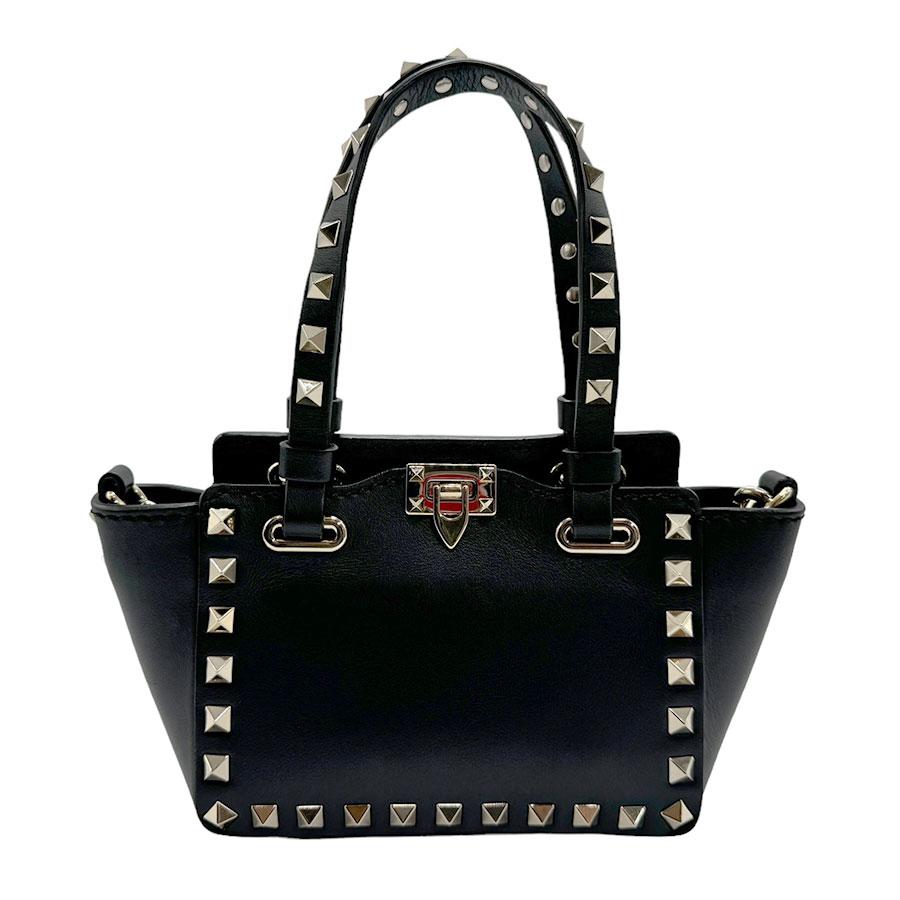 ヴァレンティノ ガラヴァーニ Valentino Garavani ショルダーバッグ レザー ブラック : ブランドバリュー - 通販 - Yahoo!ショッピング