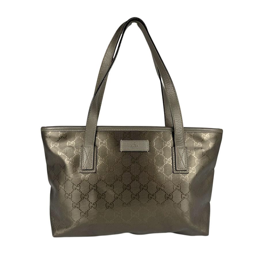 GUCCI グッチ ハンドバッグ GGインプリメ PVCコーティングキャンバス/レザー カーキ : ブランドバリュー - 通販 - Yahoo!ショッピング