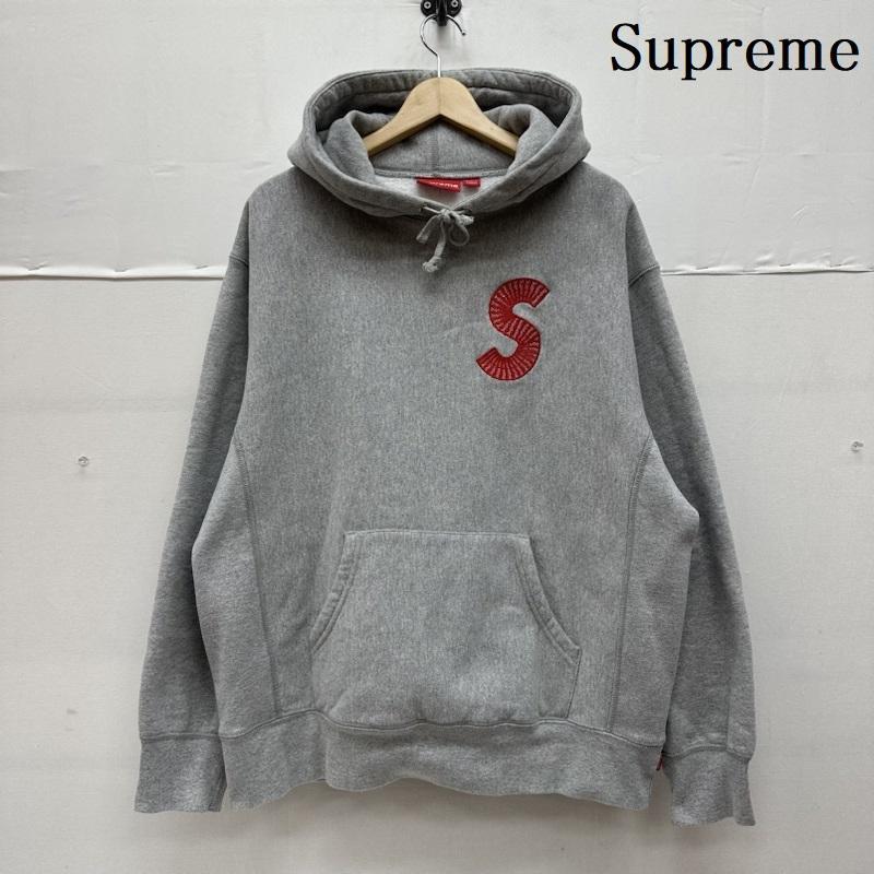 シュプリーム 20AW S Logo Hooded Sweatshirt ロゴ ワッペン