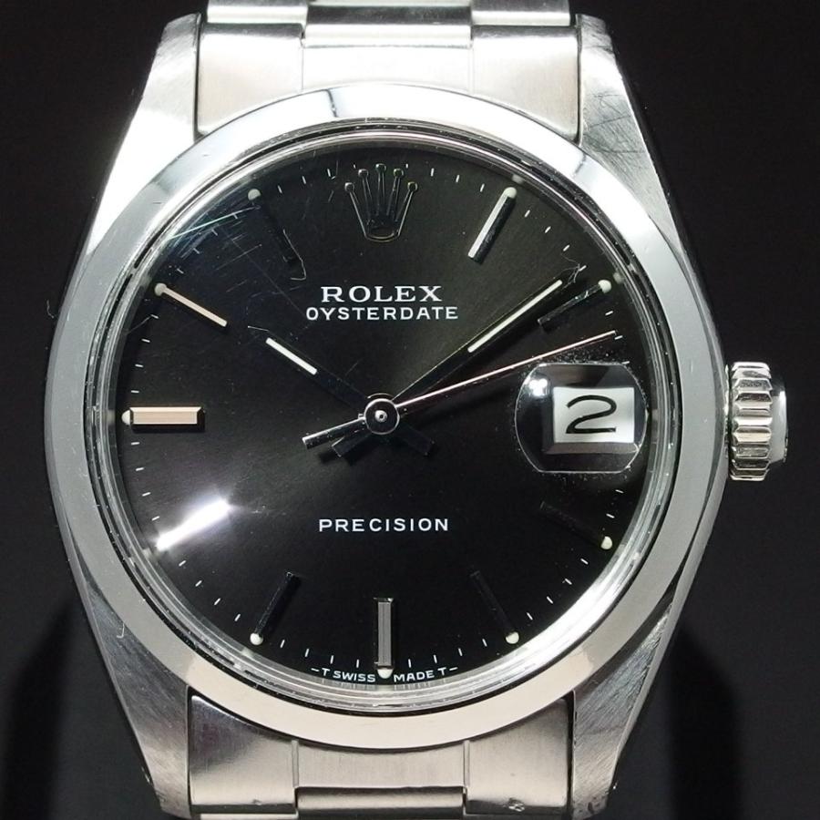 ROLEX ロレックス OYSTER DATE PRECISION オイスターデイト プレシジョン 6466 手巻 ユニセックス 腕時計 ...