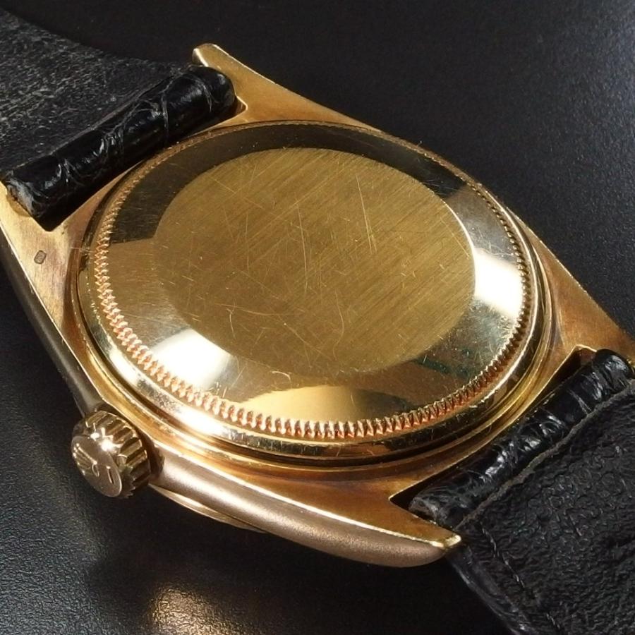 ROLEX ロレックス オイスターパーペチュアル デイデイト Ref.1803 K18YG ATメンズ 腕時計 【超希少 ホワイトダイヤル 赤 ...