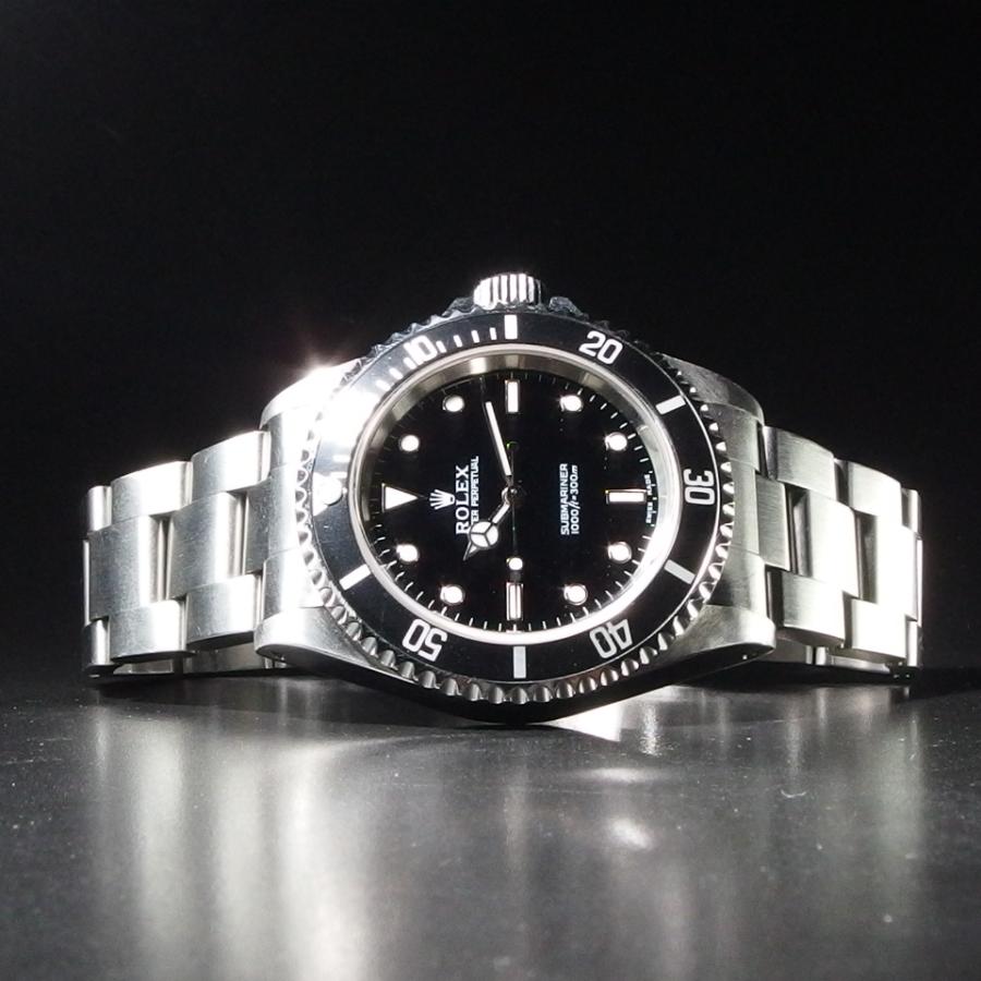 ロレックス ROLEX SUBMARINER サブマリーナ 14060M K番〜 2001年 SS 自動巻き 黒 文字盤 回転ベゼル メンズ ...