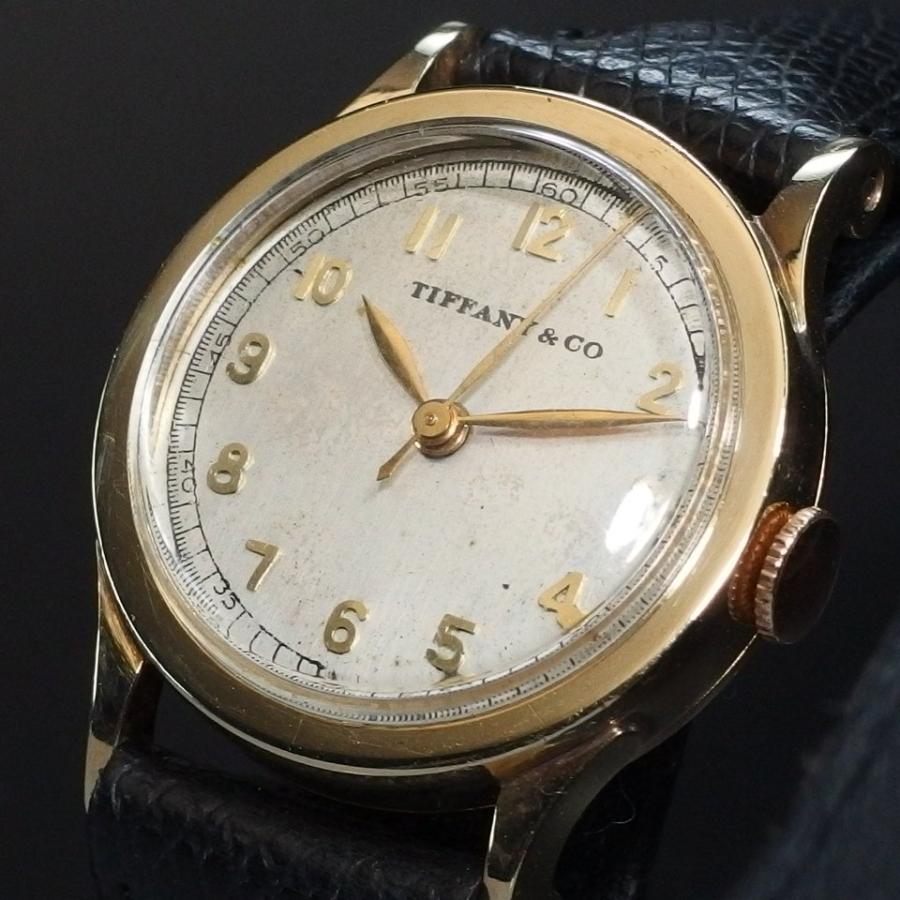 TIFFANY ティファニー 1062968 K14YG 革 手巻 アラビアインデックス レディース 腕時計 【希少 IWC機械搭載 新品純正ベルト】「22770」 : BRANTIQUE ...