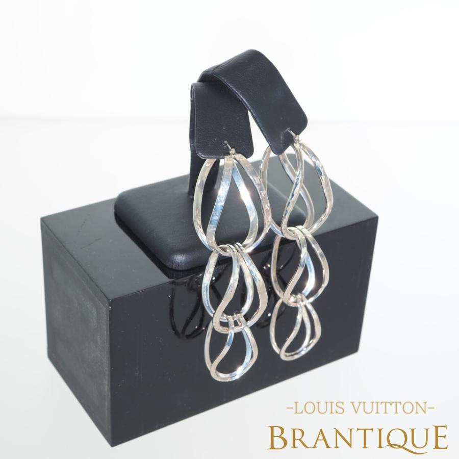 美品/希少 ルイヴィトン LOUIS VUITTON ブックルドレイユ 3マイエ インフィニヴィ MP2258 ピアス 純正BOX 巾着付き ...