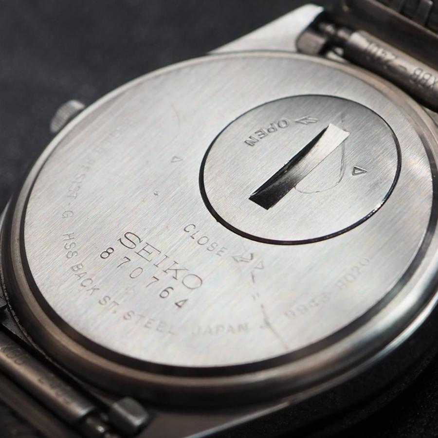 【希少 極上品 電池交換済 GQ ツインクォーツ デイデイト】セイコー SEIKO GRAND QUARTZ グランドクォーツ 9943 ...