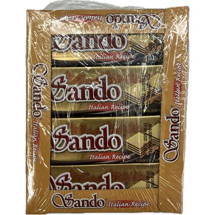 MAYORA Sando Chocolate Wafer Indonesia マヨーラ サンド チョコレート風味ウエハース インドネシア産 ...