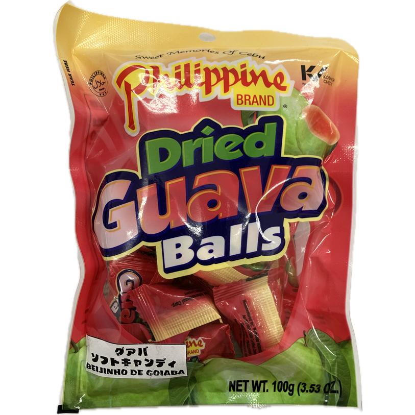 Philippine Brand Dried Guava Balls フィリピン ブランド ドライ グアバ ボール 100g : COPA ...