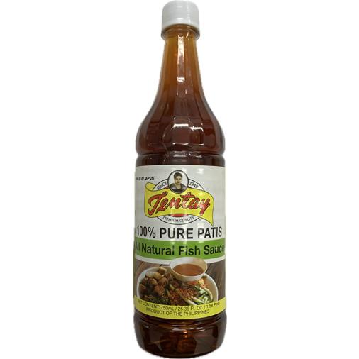 Tentay 100% Patis All Natural Fish Sauce テンタイ 100%パティス オールナチュラルフィッシュソース ...