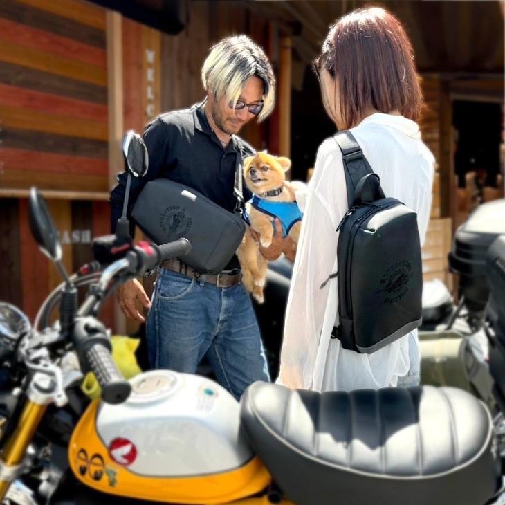 【オリジナル】ボディバッグ ショルダー バイク バッグ ウェストポーチ ブラック グレー 大容量 収納 メンズ レディース bratt-bratt ブラットブラット : bratt-bratt ...