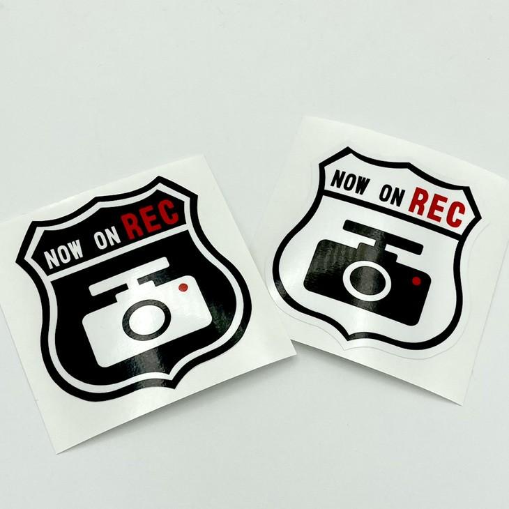 【ステッカー】ドラレコ ステッカー ドライブレコーダー おしゃれ シンプル かわいい ドラレコステッカー REC 録画中 防犯 セキュリティ【送料無料】 : bratt-bratt - 通販 ...
