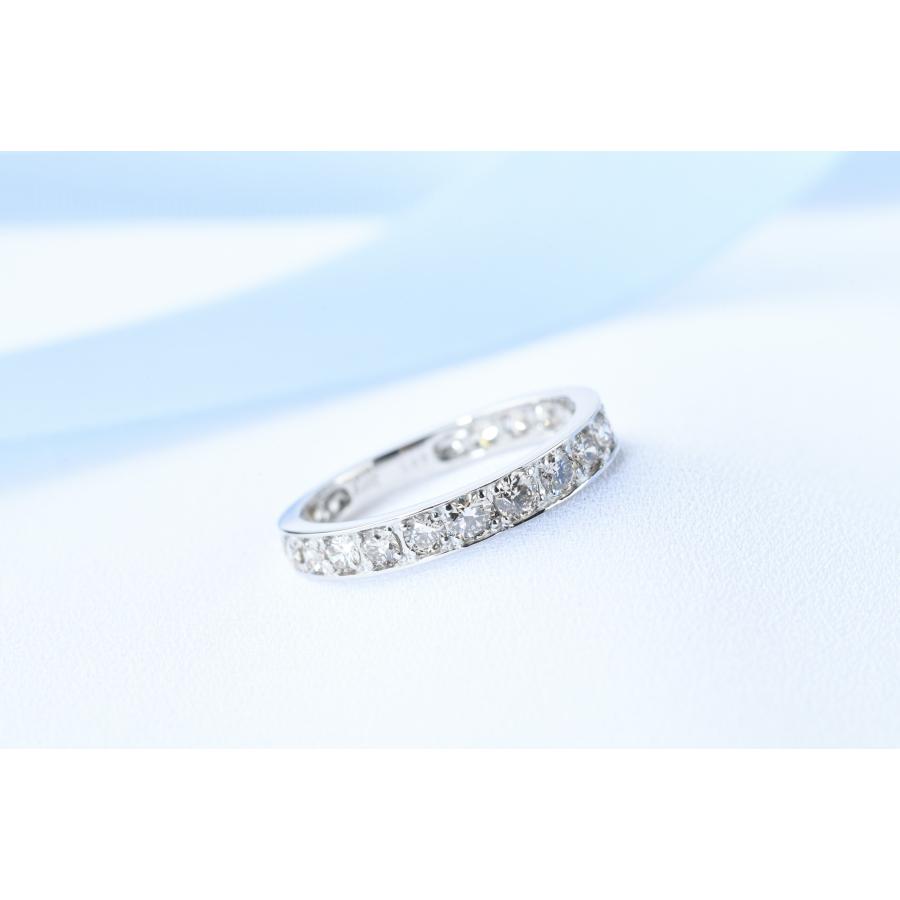 指輪 レディース ダイヤ 1.0ct エタニティリング プラチナ SIクラス Pt950 アレルギー対応 40代 50代 : BRava jewelry - 通販 - Yahoo!ショッピング