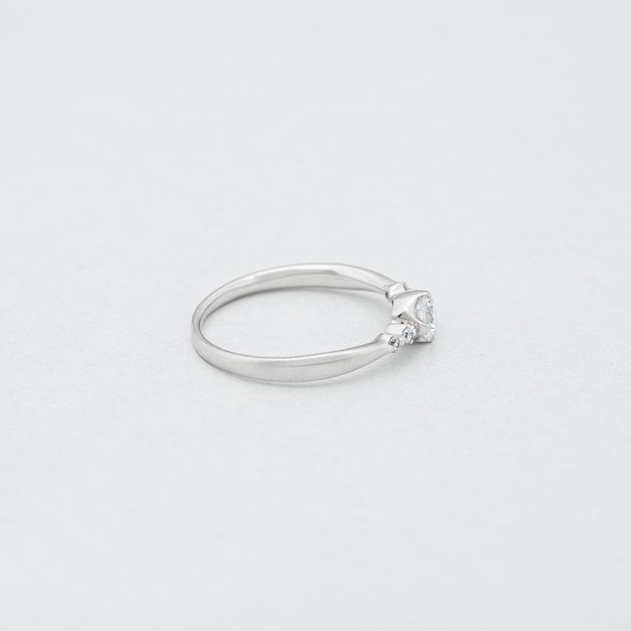 婚約指輪 プラチナ ダイヤ 0.3ct PT950 エンゲージリング シンプル : r-0070 : BRava jewelry - 通販 - Yahoo!ショッピング