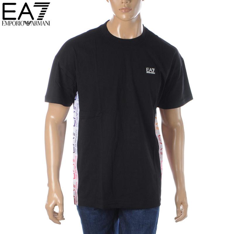 EA7 エンポリオアルマーニ EMPORIO ARMANI Tシャツ 半袖 クルーネック メンズ 3KPT13 PJ02Z ブラック : BRAVAS - 通販 - Yahoo!ショッピング