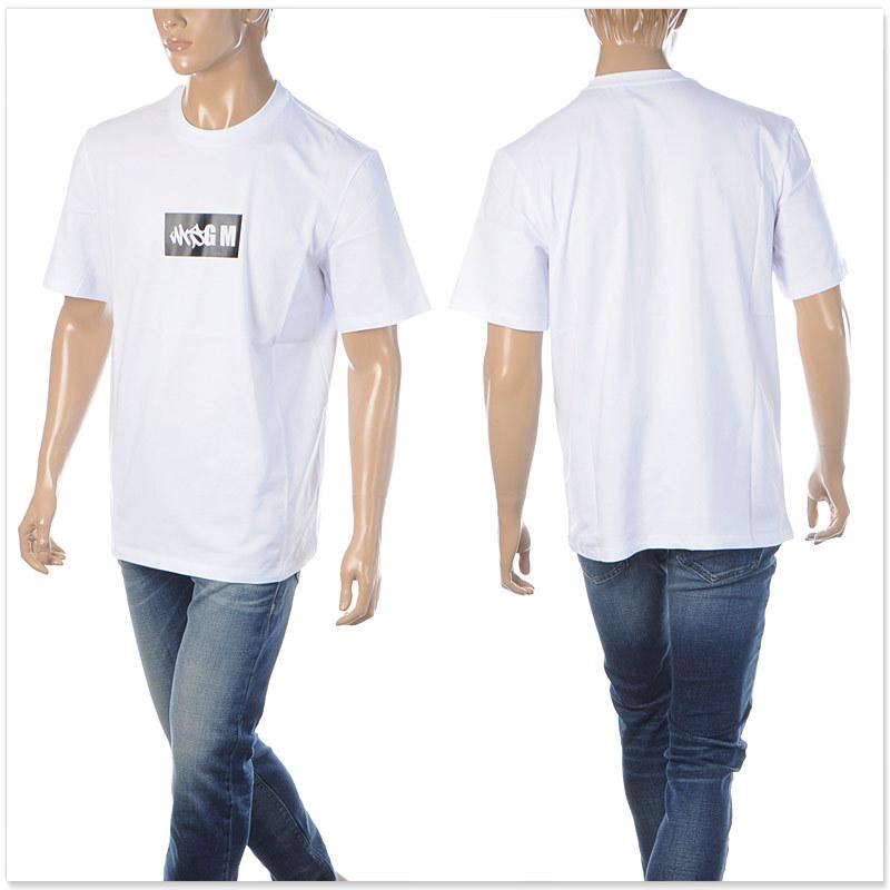MSGM（エムエスジーエム） MSGM Tシャツ メンズ 半袖 クルーネック