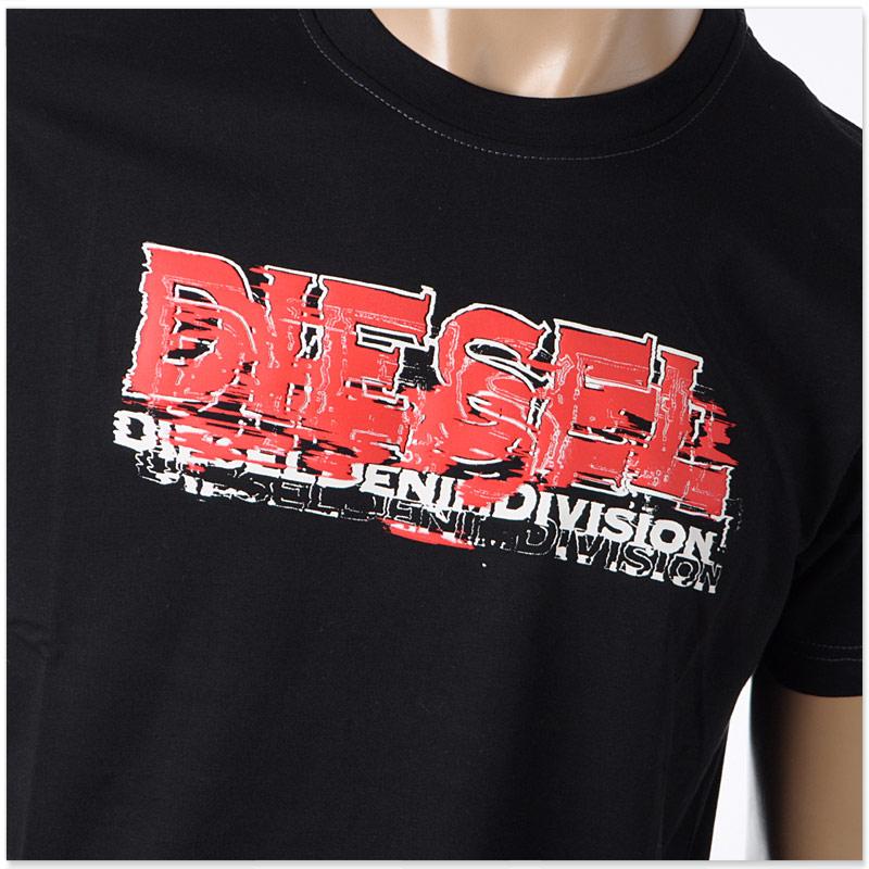 DIESEL ディーゼル Tシャツ メンズ ブランド T-DIEGOR-K70 A12498-0GRAI 半袖 クルーネック ブラック : BRAVAS - 通販 - Yahoo!ショッピング