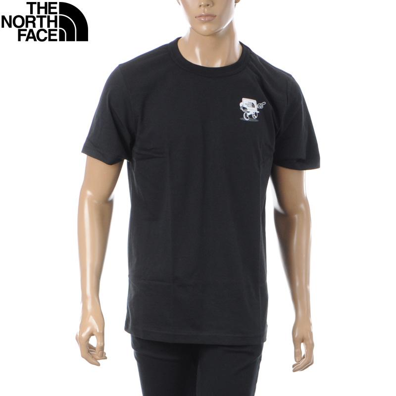 THE NORTH FACE ザ ノースフェイス Tシャツ メンズ レディース ユニセックス 半袖 NF0A8C30 UNISEX S/S CARTOON LOGO RELAXED TEE ...