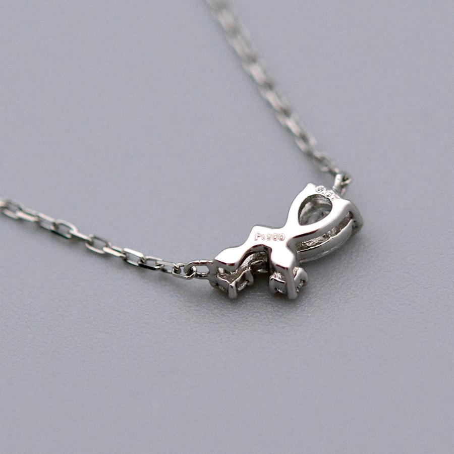 ミックスダイヤモンド ペンダントネックレス ペアシェープ ラウンド ミックスプラチナ pt900pt850 : CASHO - 通販 - Yahoo!ショッピング