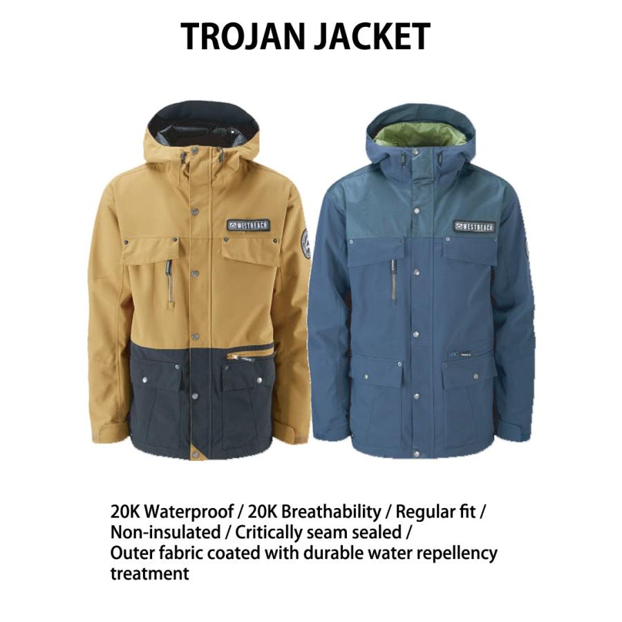18-19 WESTBEACH/ウエストビーチ TROJAN jacket メンズ スノー 18-19 WESTBEACH/ウエストビーチ TROJAN jacket メンズ スノー