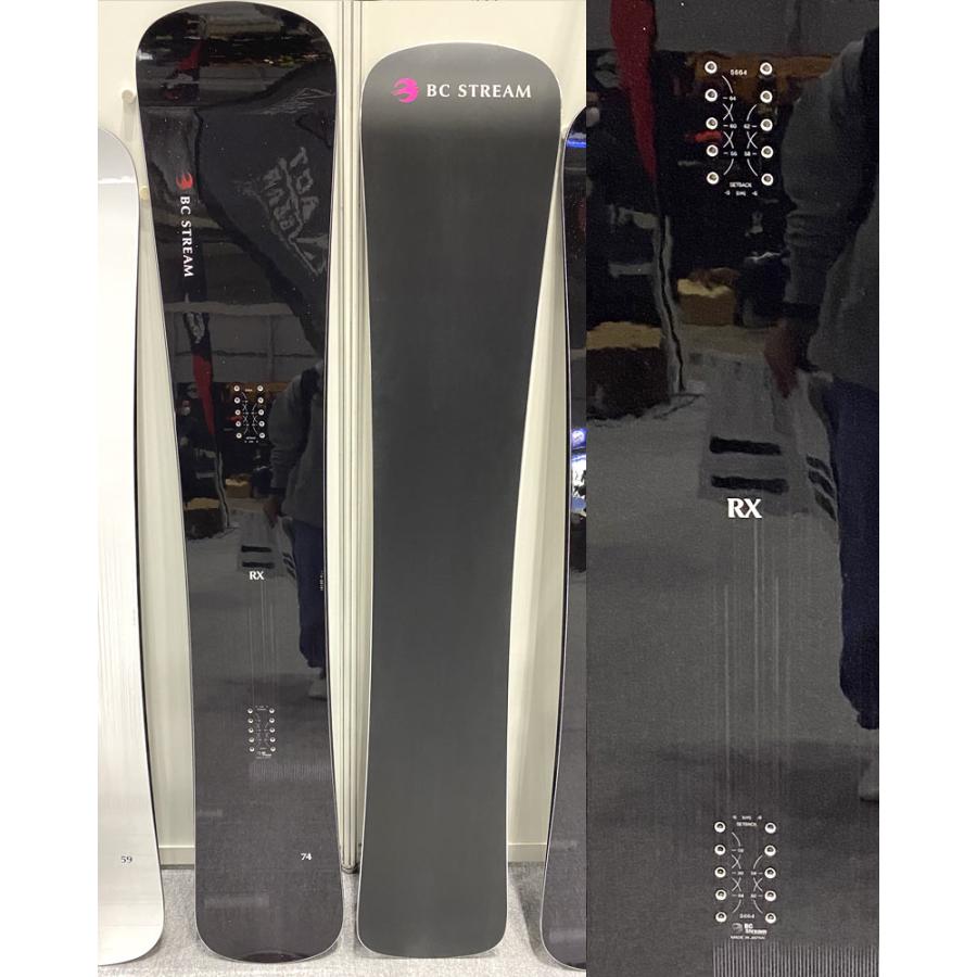 23-24 BC-STREAM/ビーシーストリーム RX アールエックス メンズ レディース ハンマーヘッド 国産 スノーボード カービング ...
