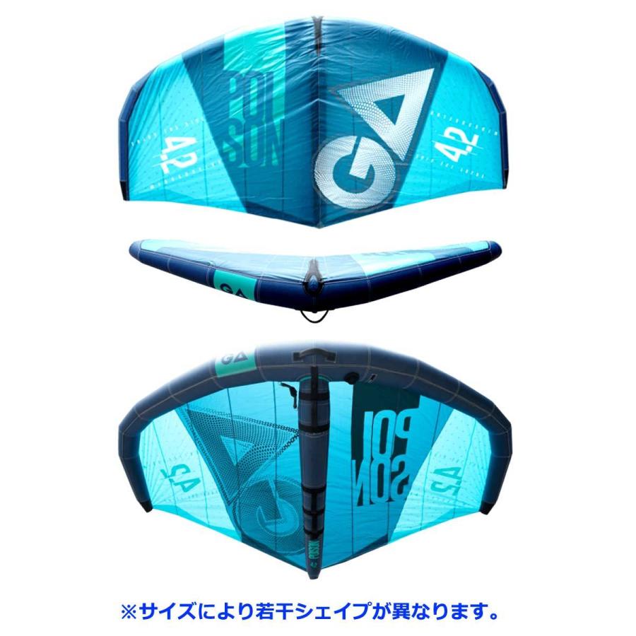 GA SAIL ジーエイセール POISON 3.5平米 ポイズン WING ウイングサーフィン GAASTRA ガストラ FOIL 2021 ...