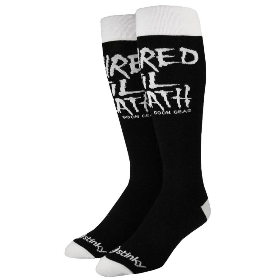 STINKY SOCKS / スティンキーソックス GOON GEAR COLLAB ソックス 靴下 スノーボード スキー ...