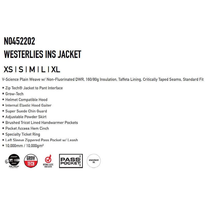 VOLCOM（ボルコム） 22-23 VOLCOM/ボルコム WESTERLIES INS jacket ユース キッズ 子供用 防水 ...