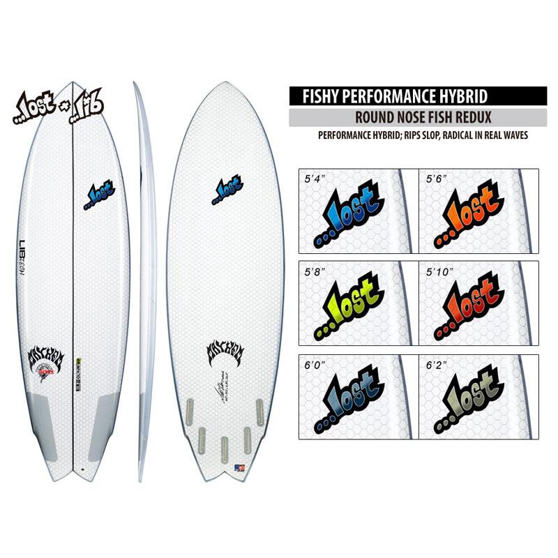 LIB TECH LOST LIBTECH ROUND NOSE FISH REDUX / ロスト リブテック ラウンドノーズ フィッシュ リ ...