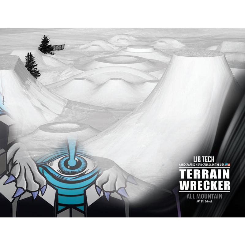 23-24 LIB TECH / リブテック TERRAIN WRECKER テレインレッカー メンズ スノーボード カービング 板 2024 ...
