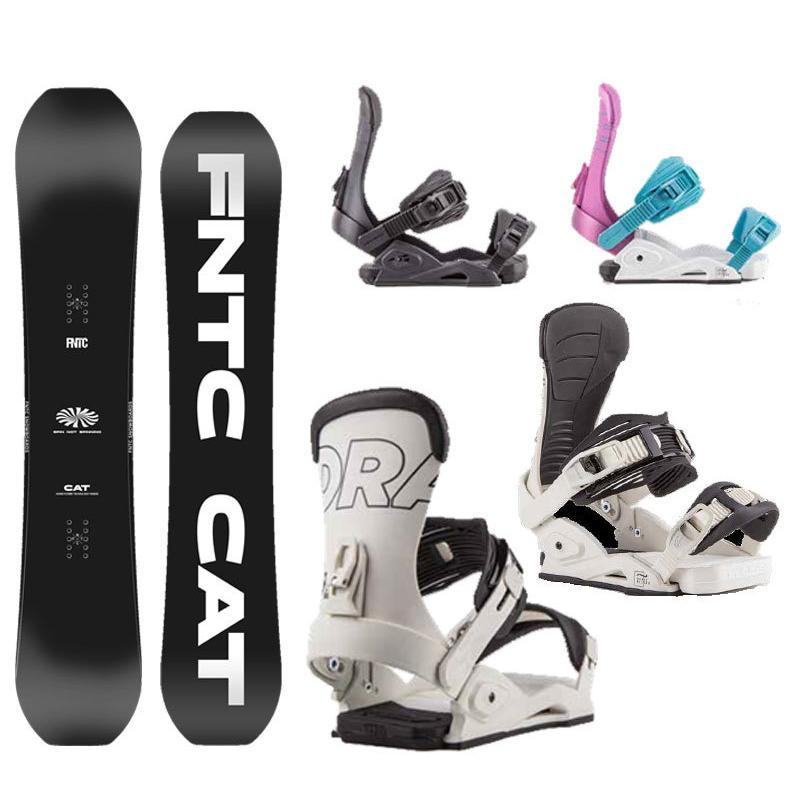 22-23 FNTC/DRAKE CAT × RELOAD グラトリ2点セット エフエヌティーシー ドレイク メンズ レディース 板 ビンディング スノーボード 2023 : BREAKOUT ...