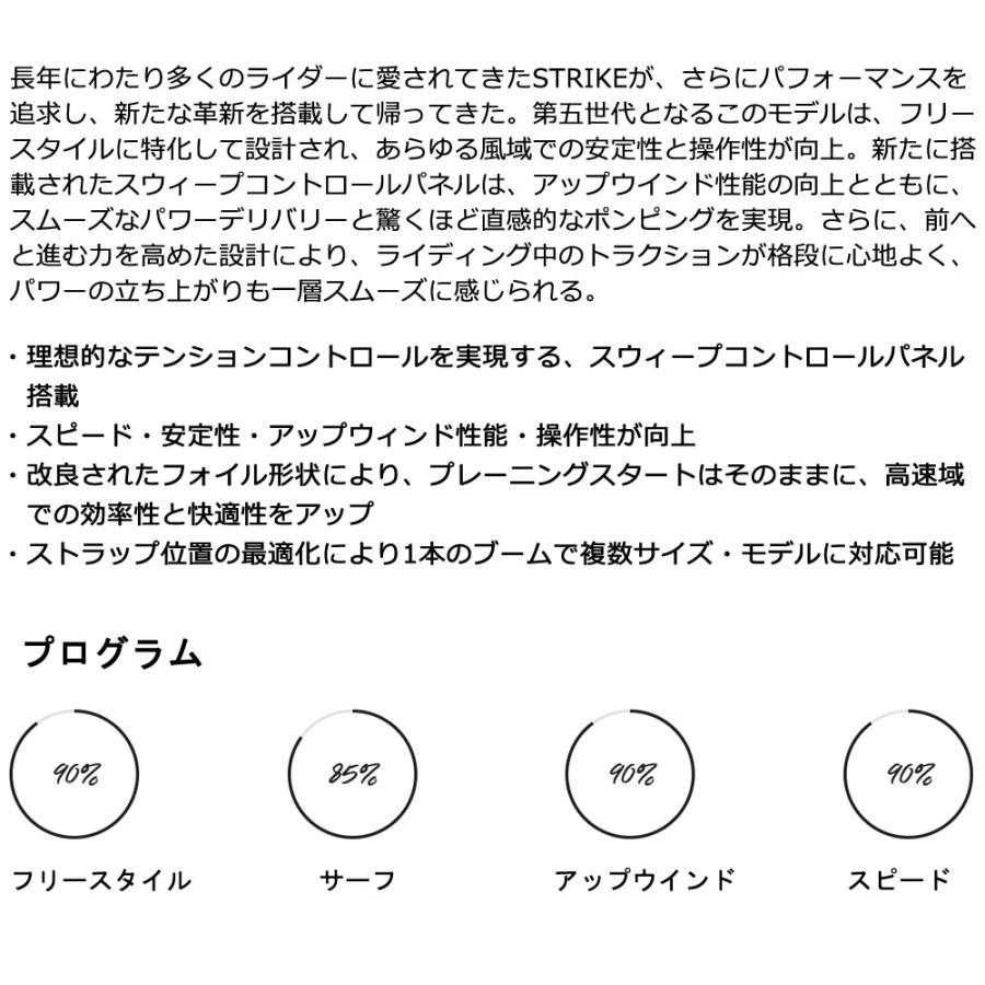 F-ONE エフワン STRIKE V5 5.0平米 ストライクブイファイブ サーフウイング カイトウイング ウイングサーフィン ウイング ...